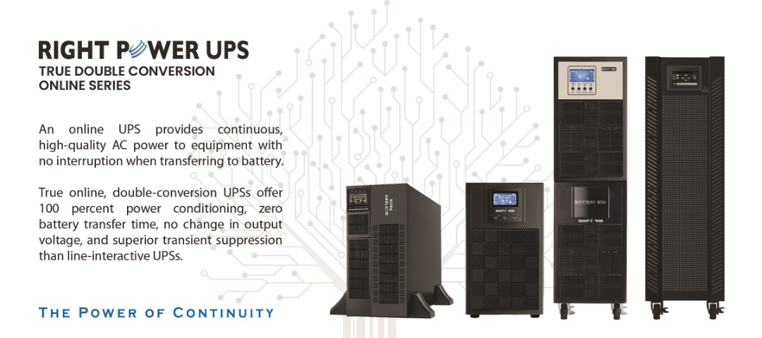 Online UPS, a Voltage Transformer Surge Protector
