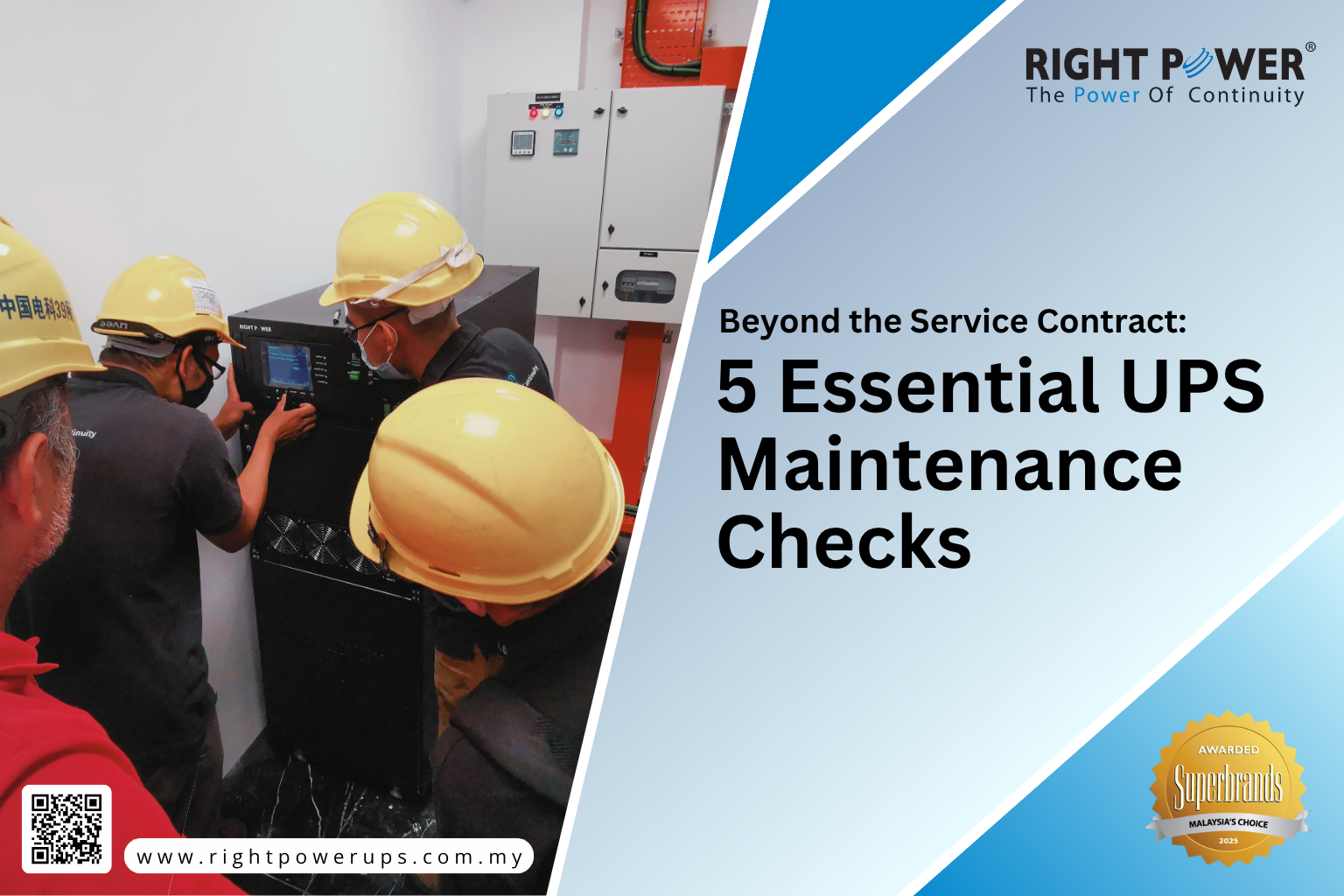 UPS Maintenance Checklist: 5 Checks You Should Never Skip
